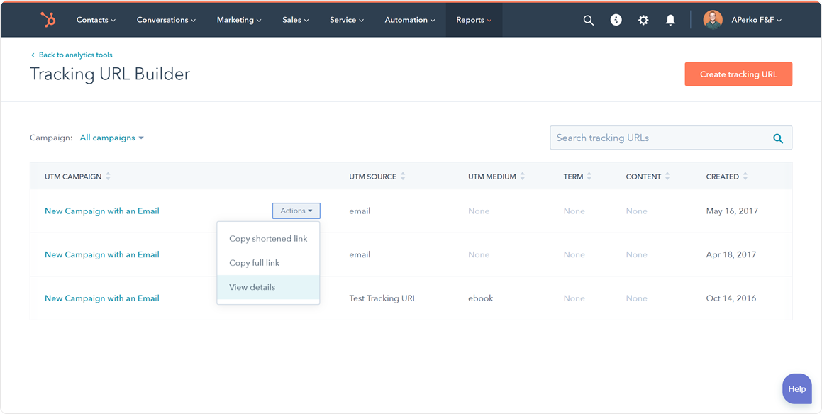 HubSpot Community - [Now Live] Visual Refresh of the Tracking URL ...